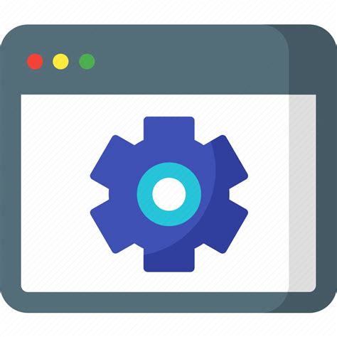Optimizer Website Gear Internet Option Seo Setting Icon