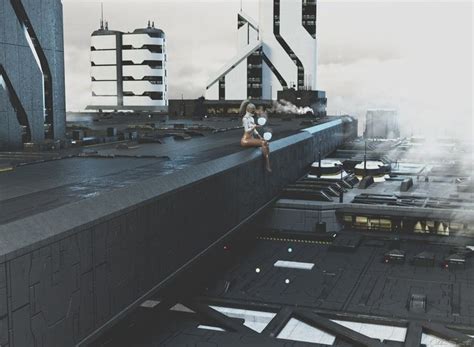 Passsing Time By Beachsidelegs Dazstudio Science Fiction Cool