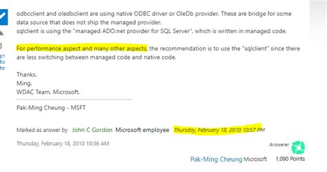 C Sql Connection String Microsoft Qanda