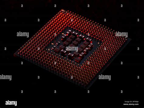 Cpu Closeup For Pc And Laptop Stock Photo Alamy