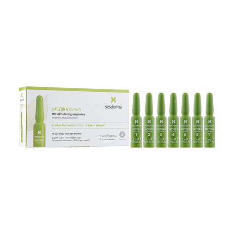 Ампулы для лица Sesderma Factor G Renew Biostimulating Ampoules Anti ...