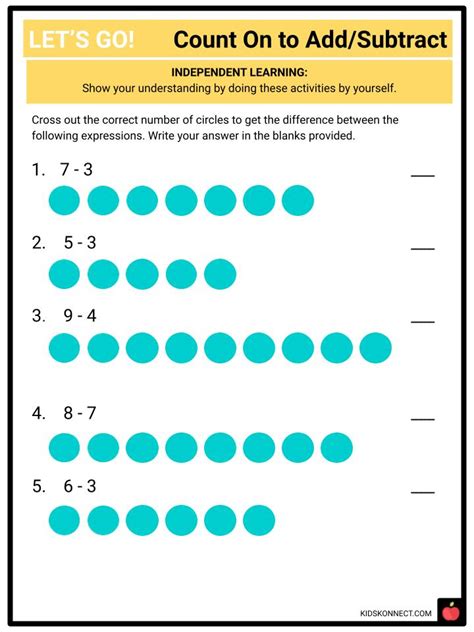 Operations And Algebraic Thinking Count On To Addsubtract Ccss 1oa5