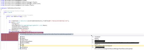 C Is There Any Way To Create A Azure Service Bus Namespace From