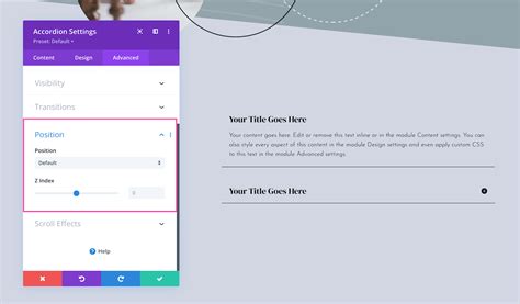 The Divi Accordion Module Elegant Themes Documentation