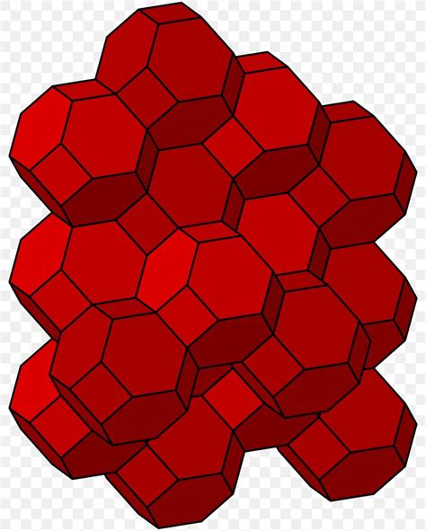 Truncated Octahedron Bitruncated Cubic Honeycomb Tessellation Png 804x1023px Truncated