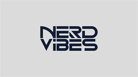 Nerd Vibes Wear Brand Logo On Behance