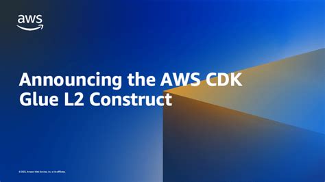 Devopschat Announcing The Aws Cdk Glue L2 Construct