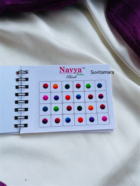 Navya Multi Bindi Book Size 5 Suvitamara
