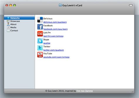 Why You Should Have A Vcard And Examples Of Personal Vcards To Inspire