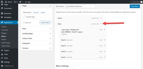 How To Make A Menu Item Non Clickable In Wordpress