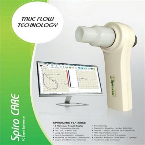 Pc Based Spirometer At Rs 35000 Piece In Nagpur Efforts Healthcare