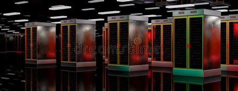 Server Room Server Data Center Backup Mining Hosting Mainframe