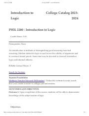 Intro To Logic English Description Pdf 3 16 23 3 52 PM Acalog ACMS Course Information