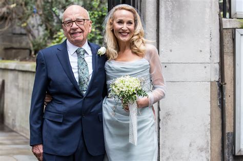 Un Divorce Qui Va Coûter Très Cher Rupert Murdoch Et Jerry Hall Se