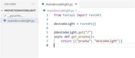 Instalación Y Configuración De Python Y Fastapi Para Un Proyecto En