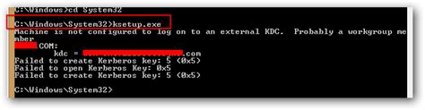 c execute ksetup exe commandline command programmatically stack