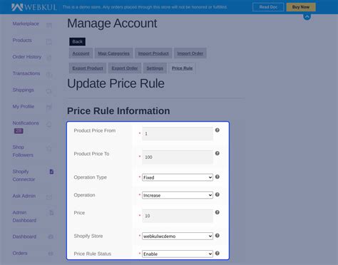 WooCommerce Multi Vendor Shopify Connector By Webkul CodeCanyon