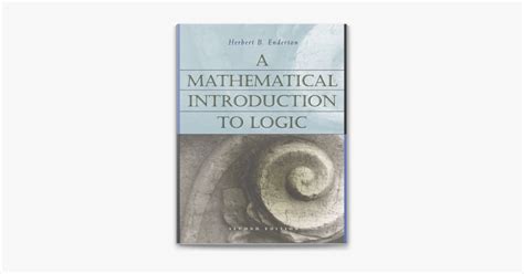 ‎a Mathematical Introduction To Logic On Apple Books