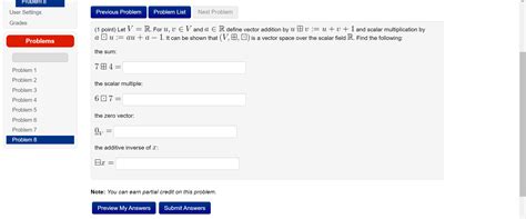 Solved Point Let V R For U VV And AR Define Vector Chegg