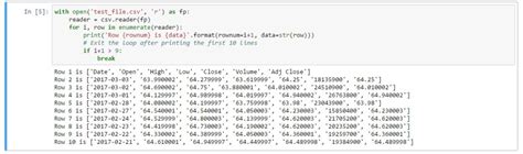 Fun With Python Reading Csv Files Experiments With Python