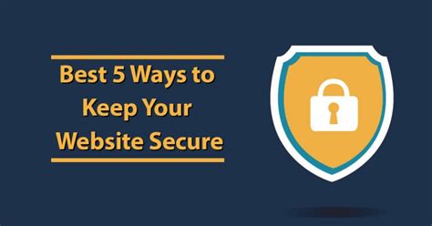 Best 5 Ways To Keep Your Website Secure CitrusLeaf Blog