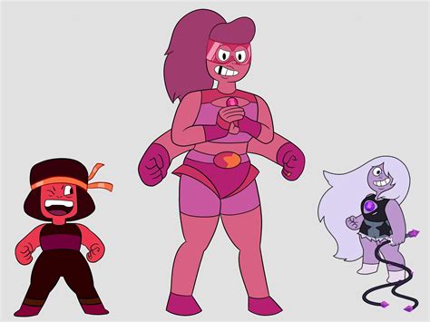 Amethyst Ruby Fusion R Stevenuniverse