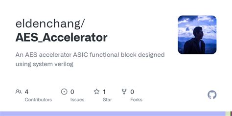 GitHub Eldenchang AES Accelerator An AES Accelerator ASIC Functional Block Designed Using