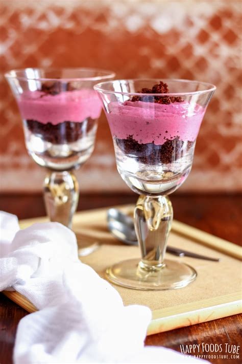 Chocolate Raspberry Parfait Recipe Happy Foods Tube