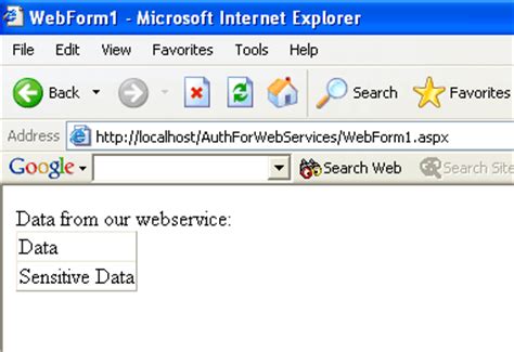 Authentication For Web Services Using SOAP Headers CodeProject