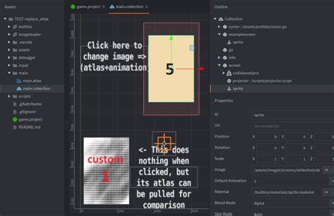FIXED Setting Sprite Image With Custom Atlas Results In Crash Bugs Defold Game Engine Forum