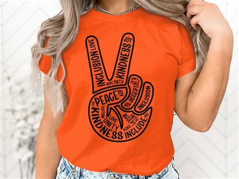 Unity Day Svg Png Kindness Peace Love Unity Svg Png Anti Bullying Svg Cricut Ready To Press