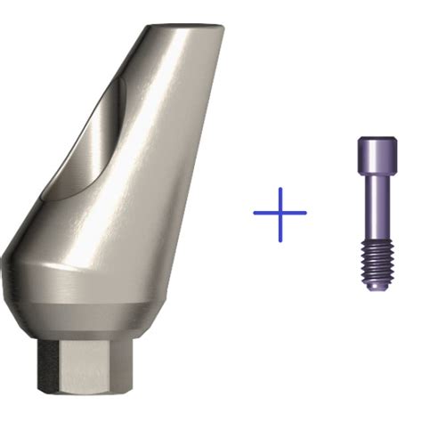 Angular Titanium Abutment 25° Short System Dmi