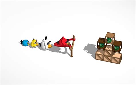 3d Design Angry Birds Tinkercad