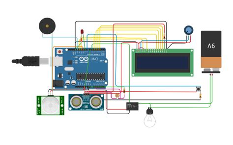 Circuit Design Умный почтовый ящик Tinkercad