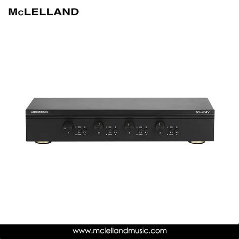 4 Zone Output Speaker Selector Ss 24v Speaker Selector Ss 24v And