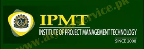 Institute Of Project Management Technology Ipmt Lahore Pakistan
