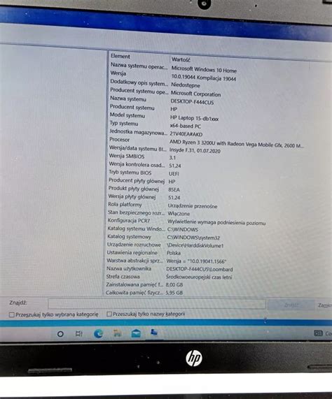 LAPTOP HP RTL CE GB GB RYZEN Oficjalne LAPTOP HP RTL CE GB GB RYZEN Oficjalne