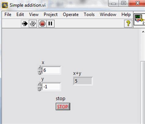 Creating First Project Using Labview Programming The Engineering Projects