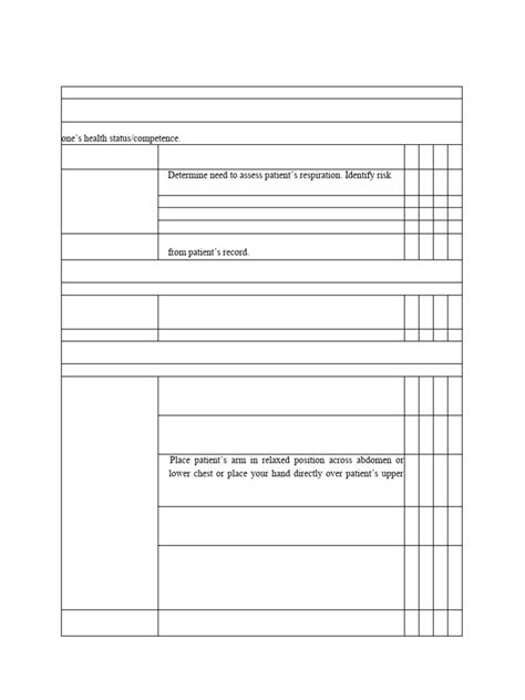 3 Measuring Respiratory Rate Pdf Breathing Clinical Medicine