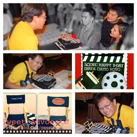 Sweet Advocate Belated Happy Birthday Direk Chito Roño