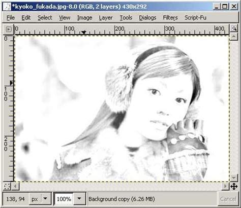 Noughts GIMP Tutorial Pencil Sketching I