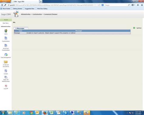 GUMU Sage 100 Tips Unable To Import Products Customers Sage CRM Tips Tricks And Components