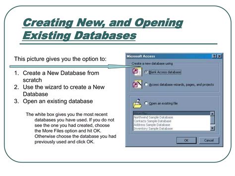 Introduction To Microsoft Access Ppt Databases Computer Software And Applications