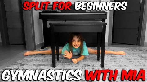 How To Do A Split For Beginners Youtube