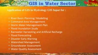 GIS WaterSector Pptx