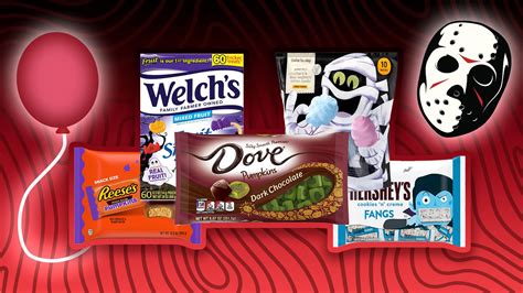 Horror Movie Villains As Halloween Candy