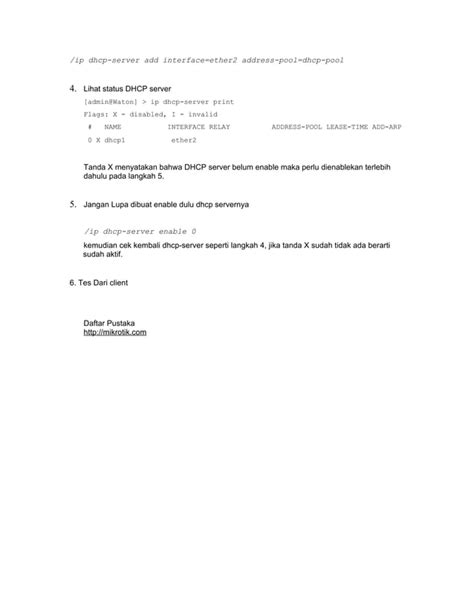 Setup Mikrotik Sebagai Gateway Pdf