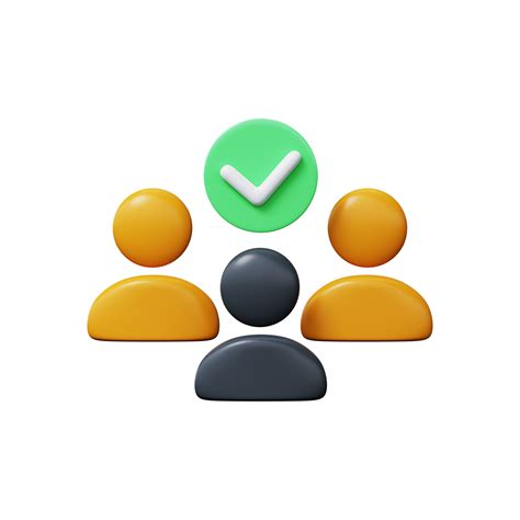 Free Decisión Completada Hecho Icono 3d Render 17217117 Png With