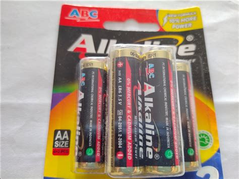 Baterai Alkaline Aa Isi Siplah