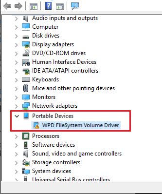 How To Fix Wpd Filesystem Volume Driver Issue On Windows Artofit